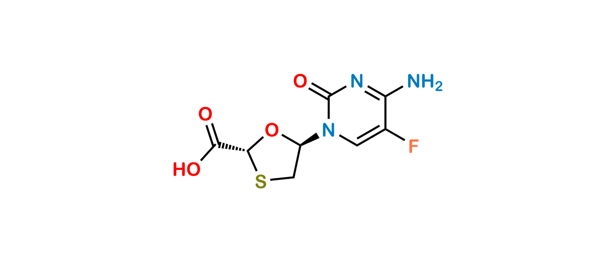 (2R,5R)-Emtricitabine Carboxylic Acid | SynZeal