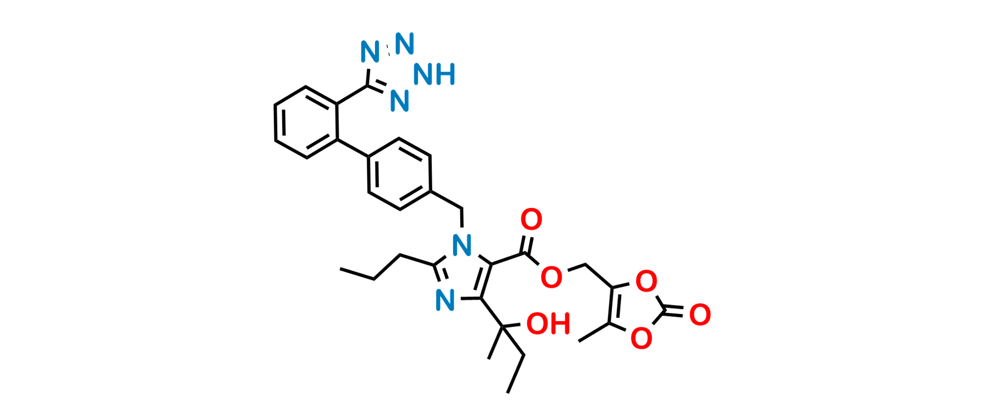 Olmesartan Medoxomil Ethyl Methyl Analog | 1378863-74-1 | SynZeal