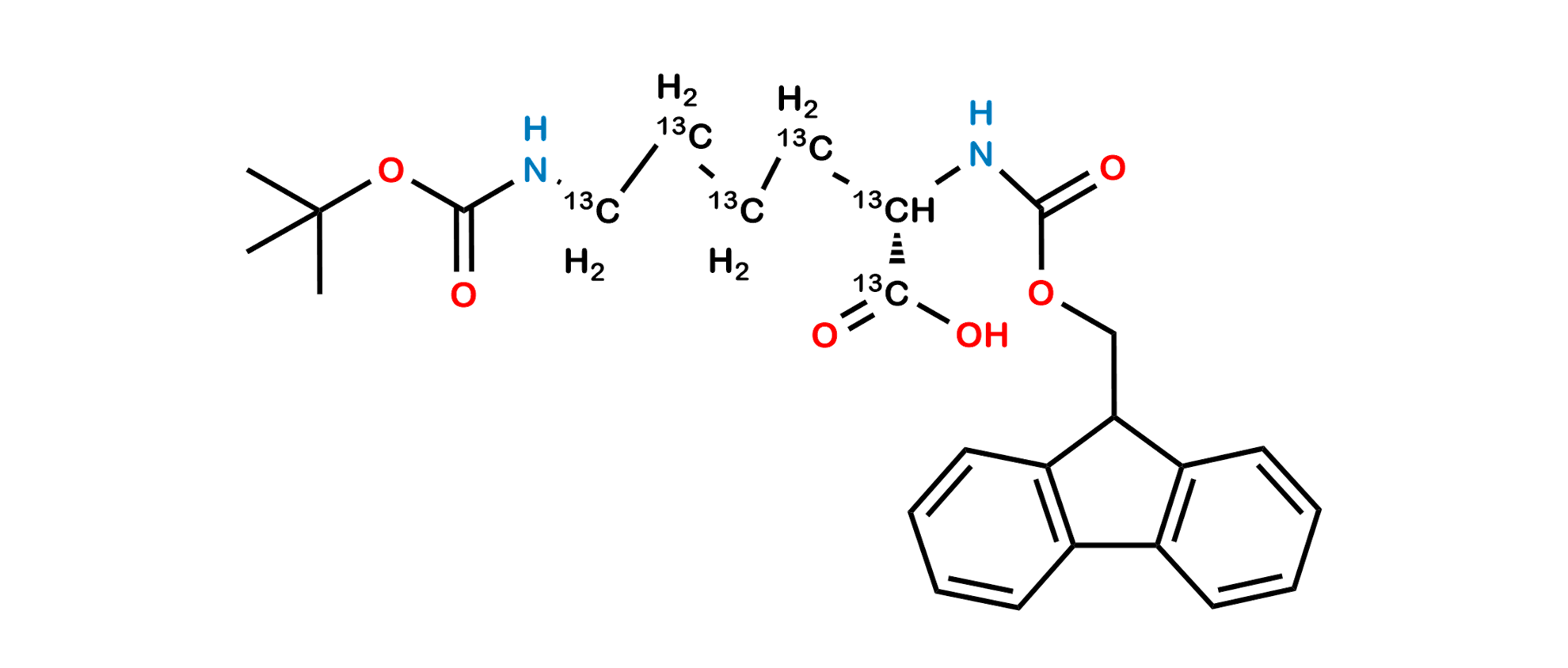 Fmoc-Lys(Boc)-OH-13C6 | SynZeal