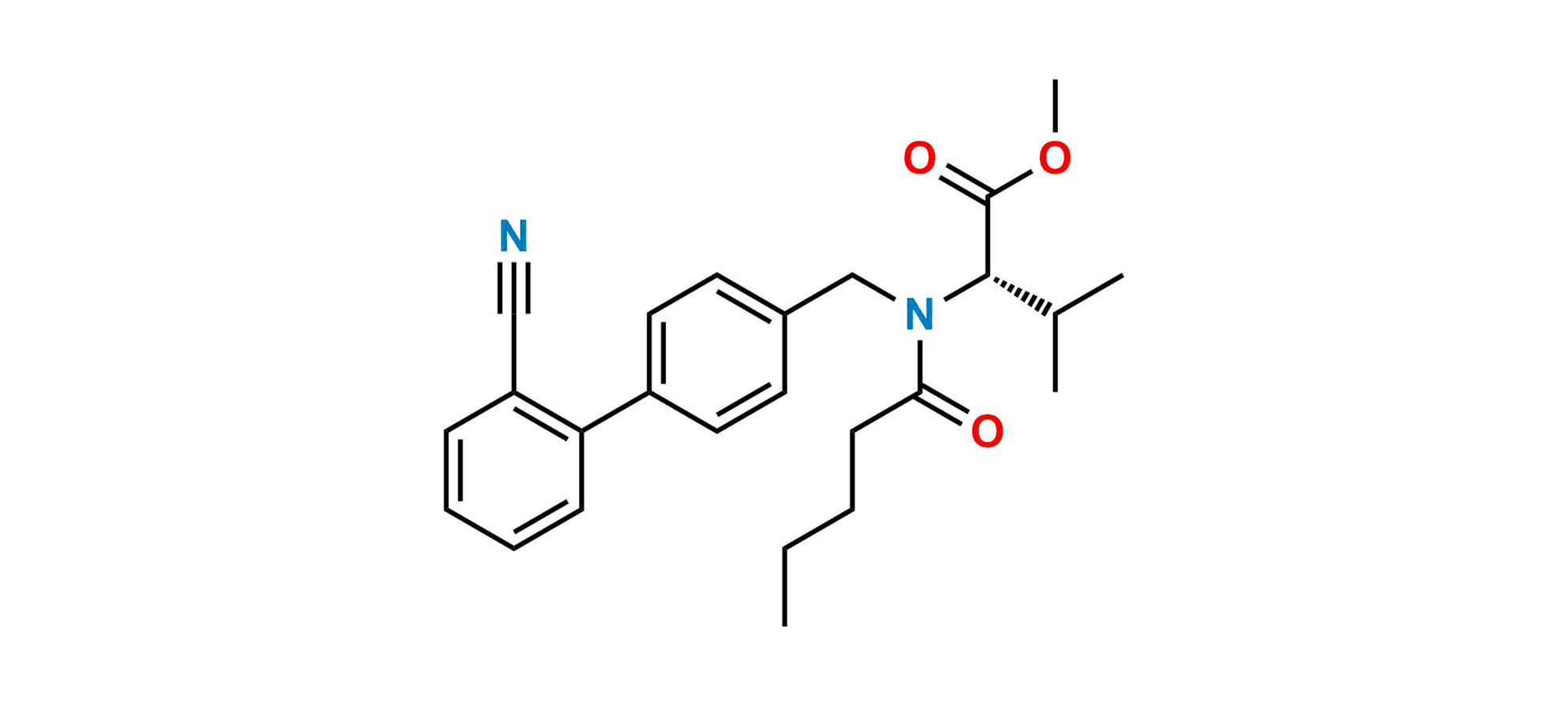 Valsartan Cyano Analog Methyl Ester | 137863-90-2 | SynZeal