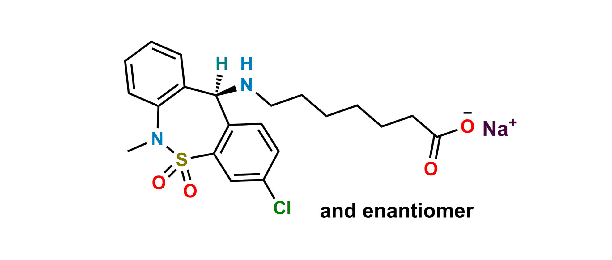 Tianeptine Sodium | 30123-17-2 | SynZeal