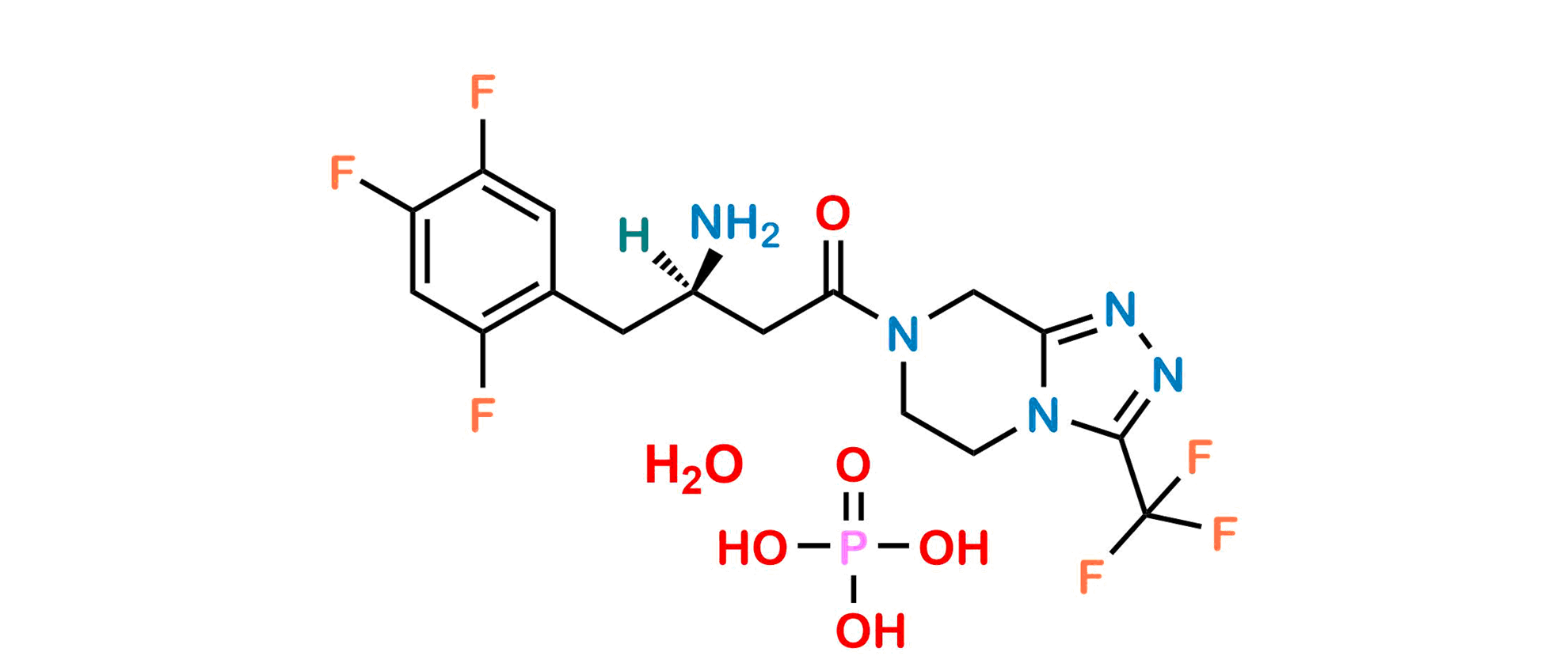 Sitagliptin Phosphate Monohydrate | 654671-77-9 | SynZeal