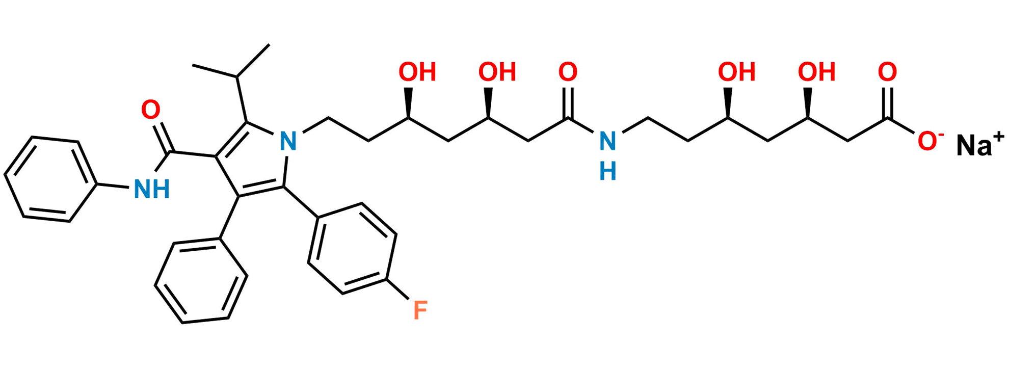 Atorvastatin EP Impurity F Sodium salt | 1371615-56-3 | SynZeal