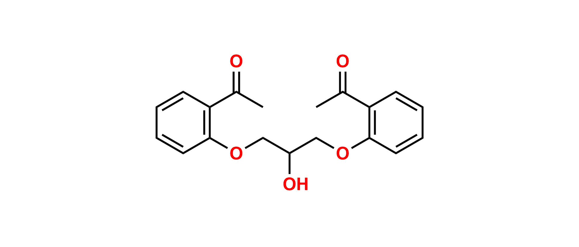 1,3-bis(2-acetyl-3-phenoxy)-2-propanol | CAS No. 146138-35-4 | SynZeal