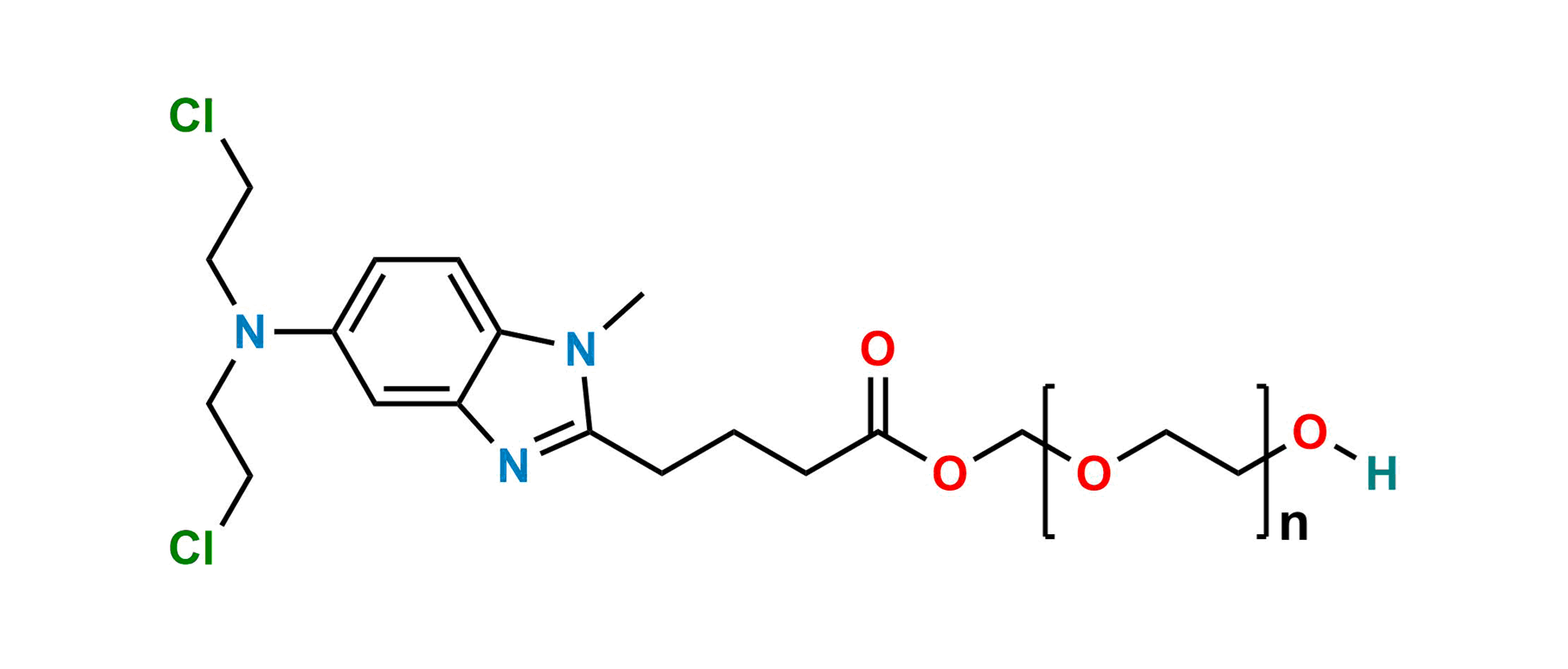 Bendamustine PEG Ester Mixture | SynZeal