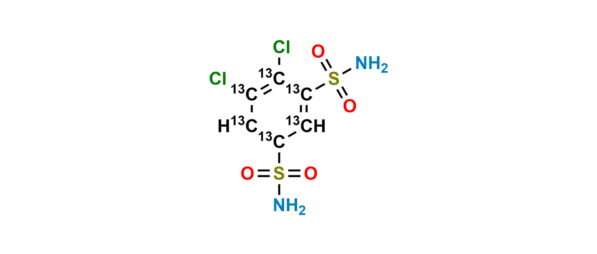 Dichlorphenamide-13C6 | 1391054-76-4 | SynZeal
