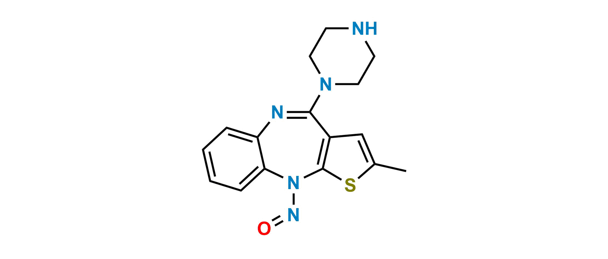 N-Nitroso N-Desmethyl Olanzapine | NA | | SynZeal
