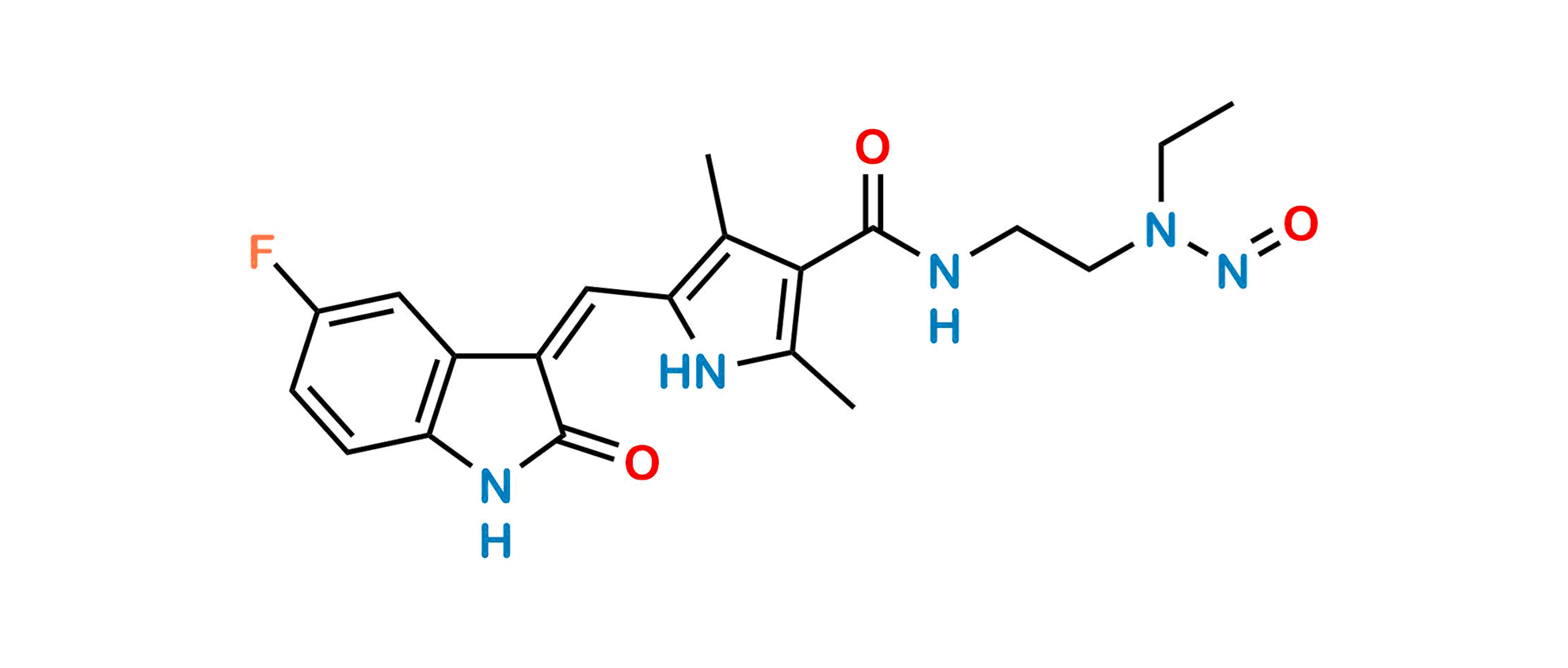 N-Nitroso N-Desethyl Sunitinib | SynZeal