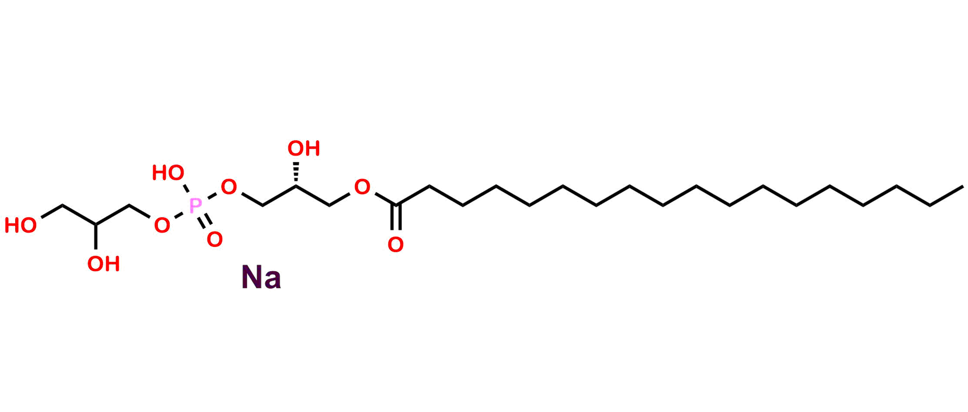 1- Stearoyl- 2- Hydroxy- sn- Glycero- 3- Phospho- (1'- rac- glycerol ...