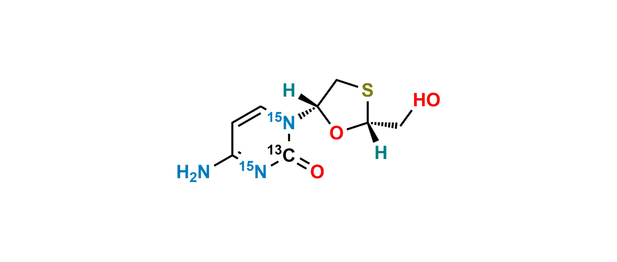 Lamivudine 13C,15N2 | 1217746-03-6 | SynZeal