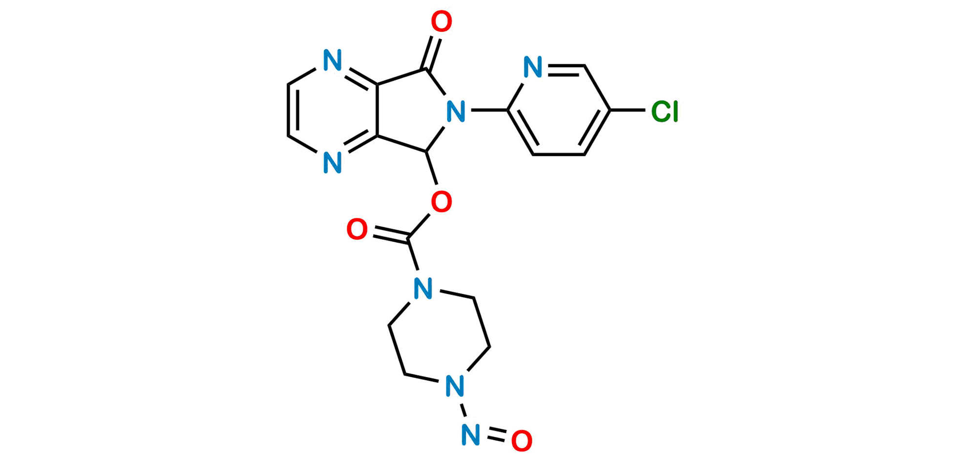 N-Nitroso N-Desmethyl Zopiclone | SynZeal