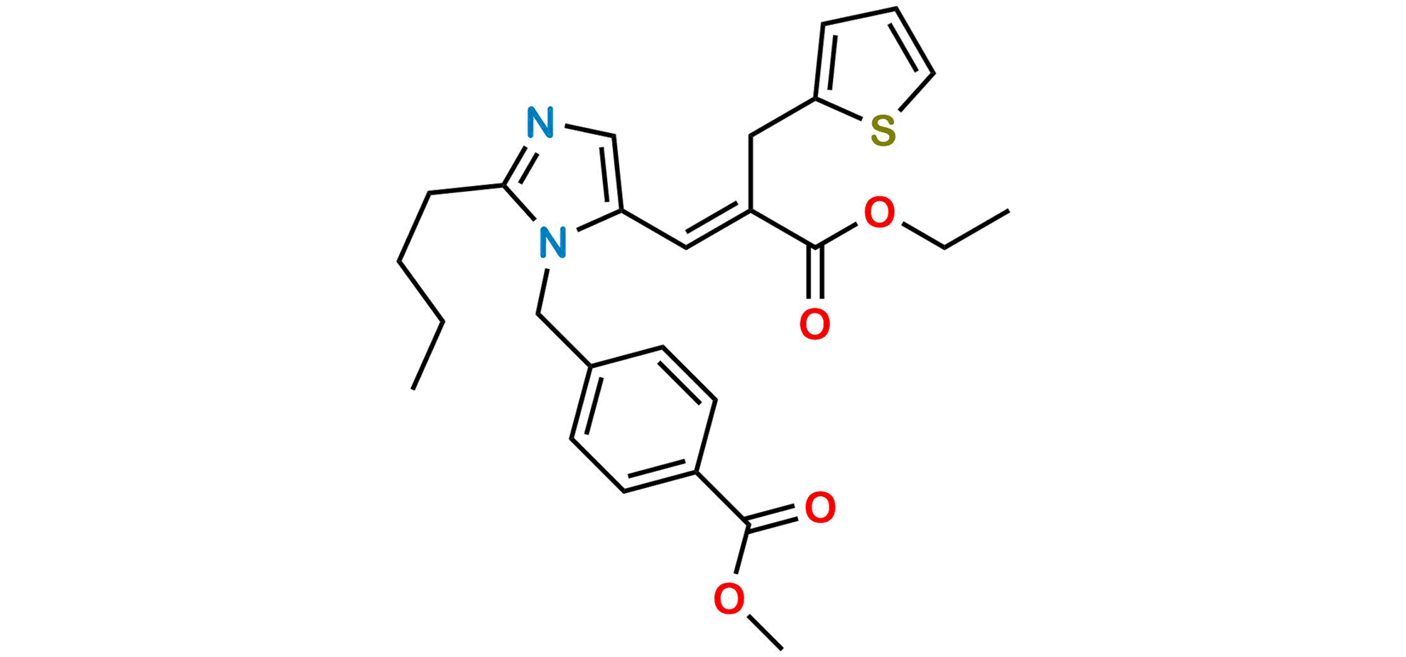 Eprosartan Ethyl Methyl Diester | 133486-13-2 | SynZeal