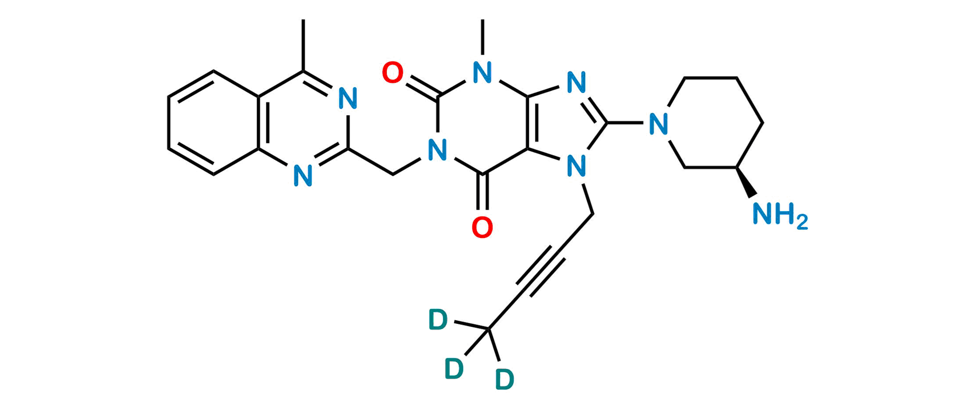 Linagliptin D3 | 1398044-48-8 | SynZeal