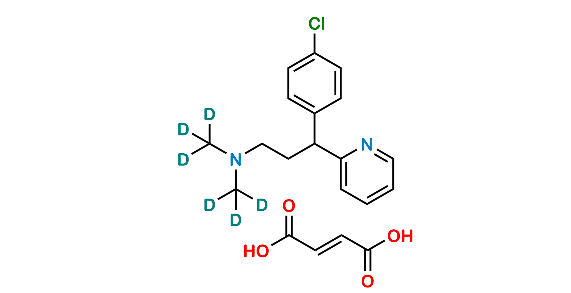 Chlorpheniramine-D6 Maleate Salt | 1219806-45-7 | SynZeal
