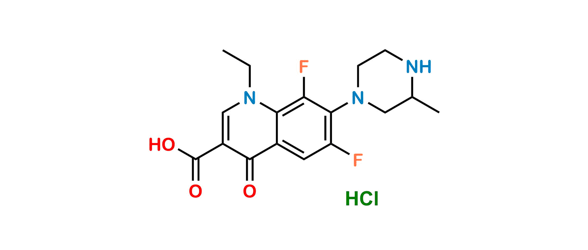 Lomefloxacin Hydrochloride | 98079-52-8 | SynZeal