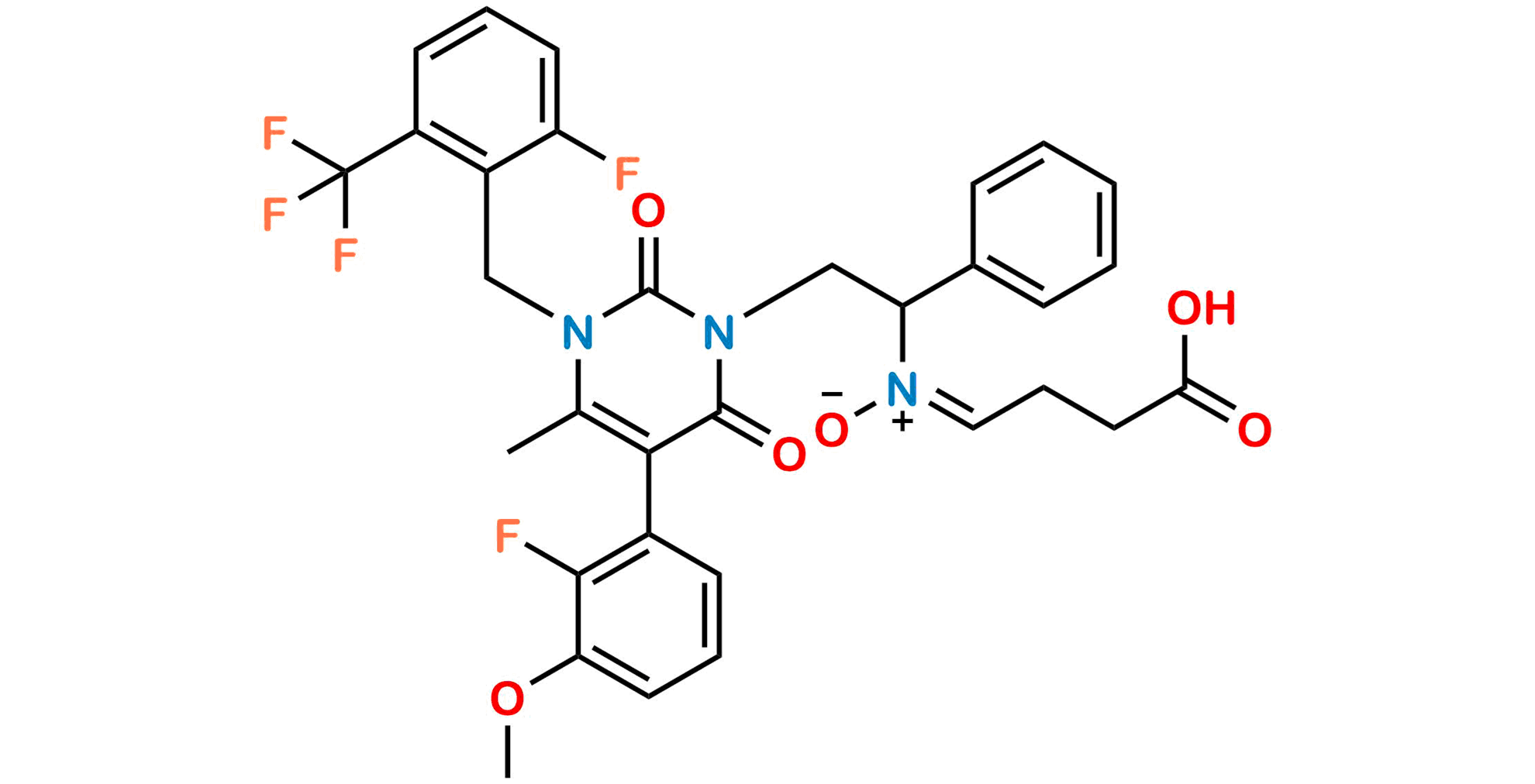 Elagolix N-oxide Impurity 2 | SynZeal