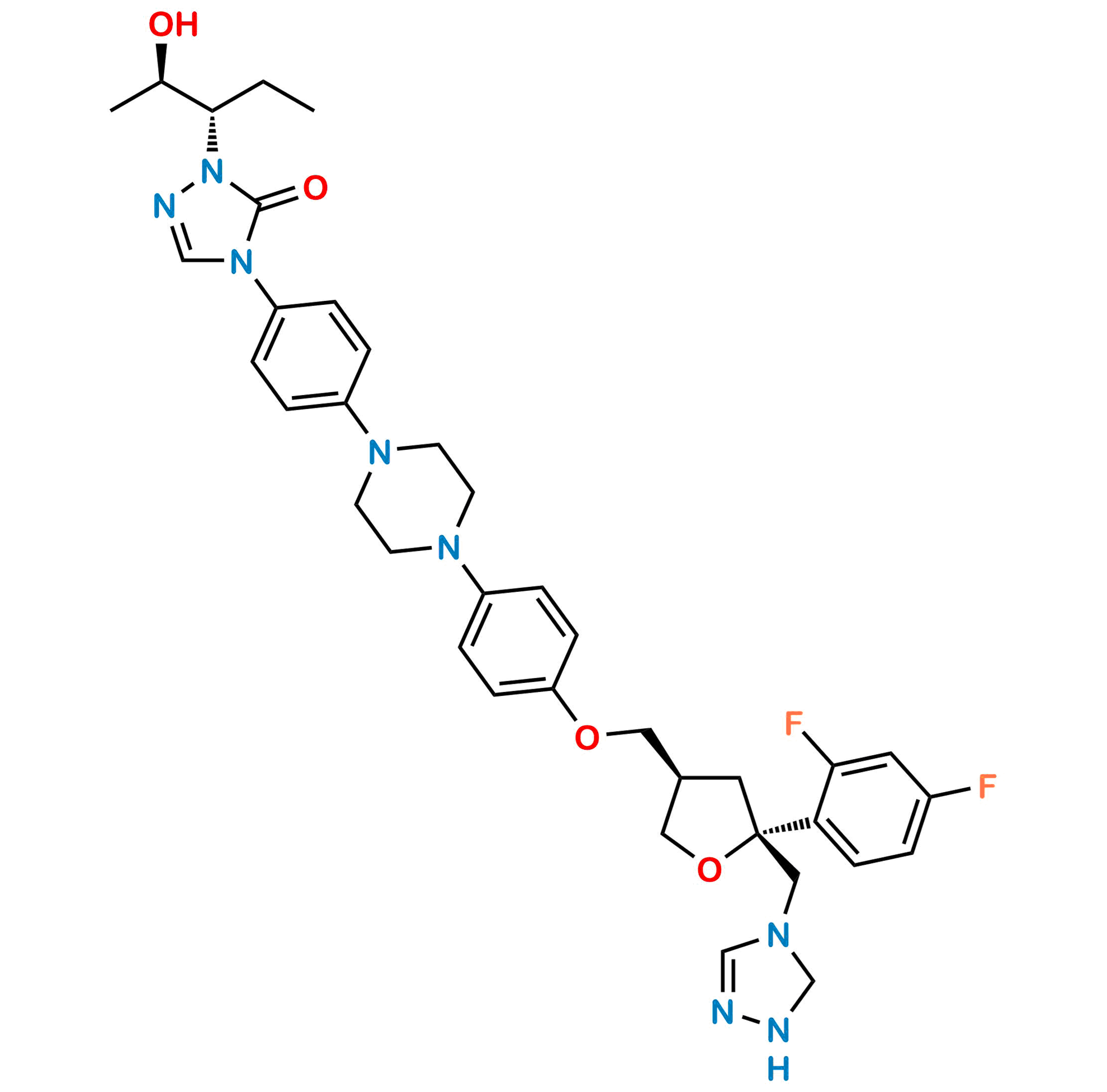 Posaconazole Bis Triazole Analog | SynZeal