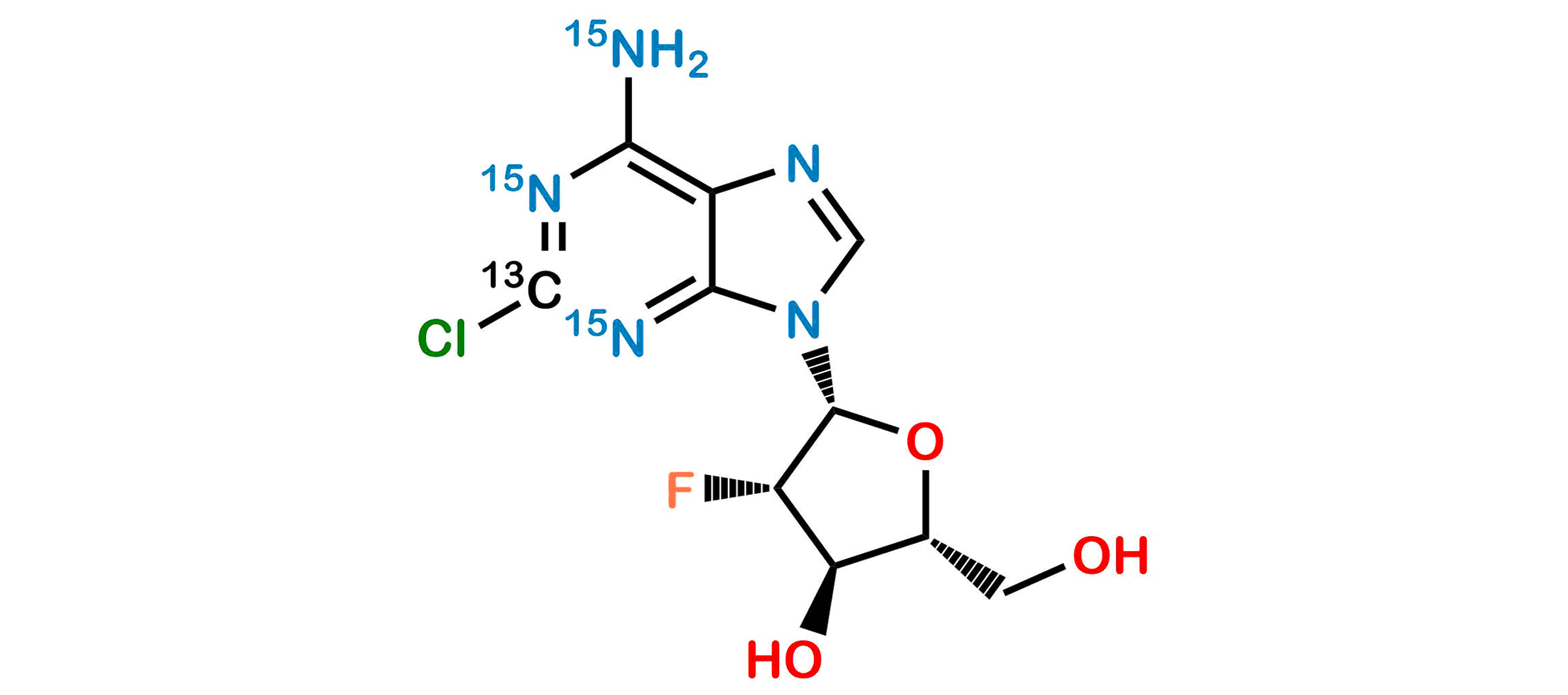 Clofarabine-13C-15N3 | SynZeal