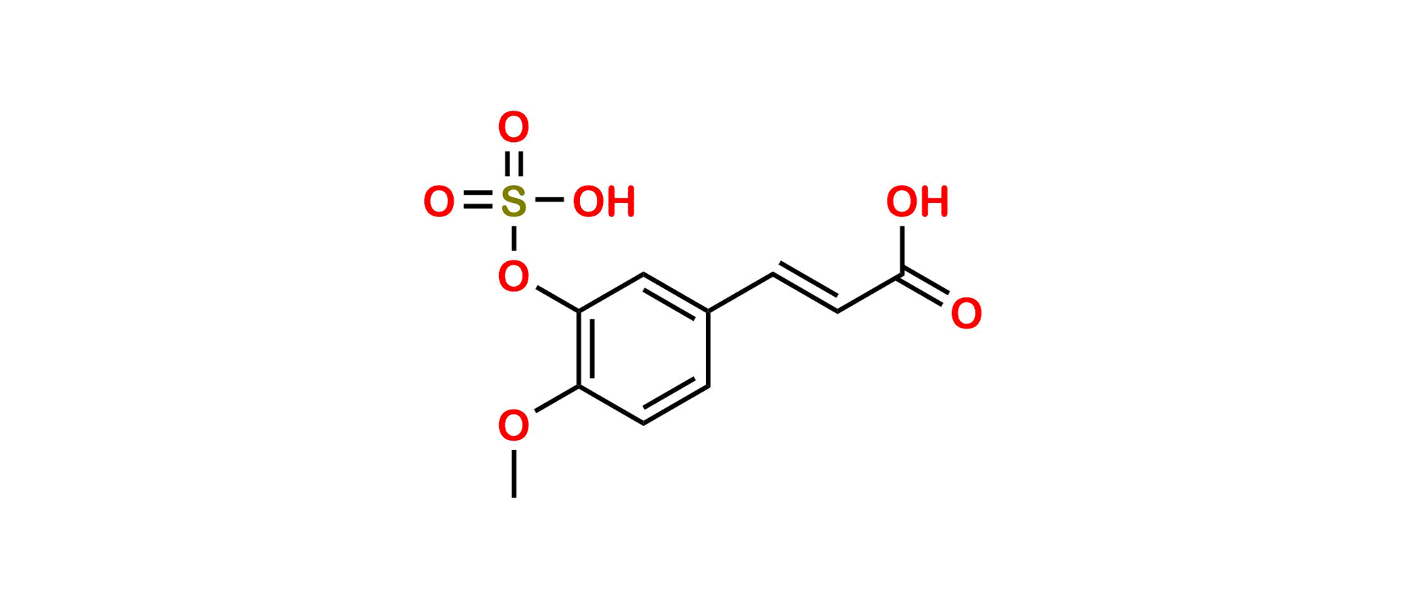 Isoferulic Acid 3-sulfate | | SynZeal