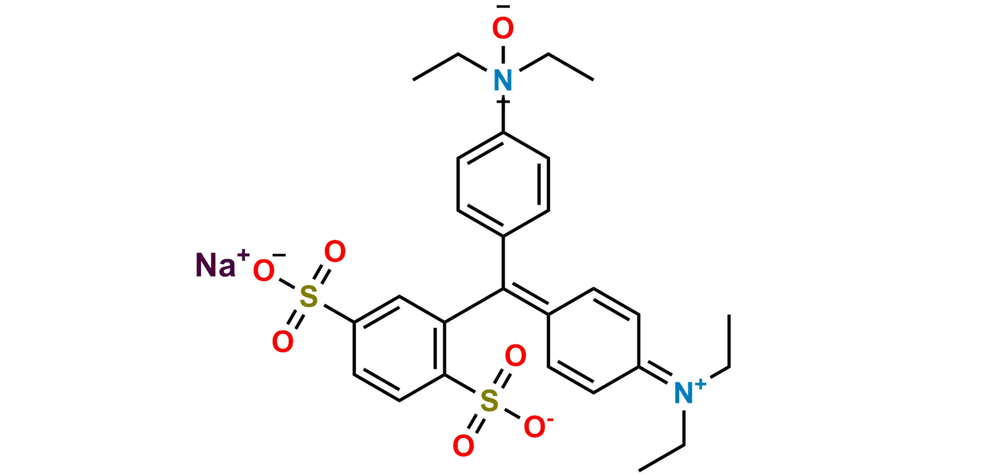 Isosulfan Blue N-Oxide (Sodium Salt) | SynZeal